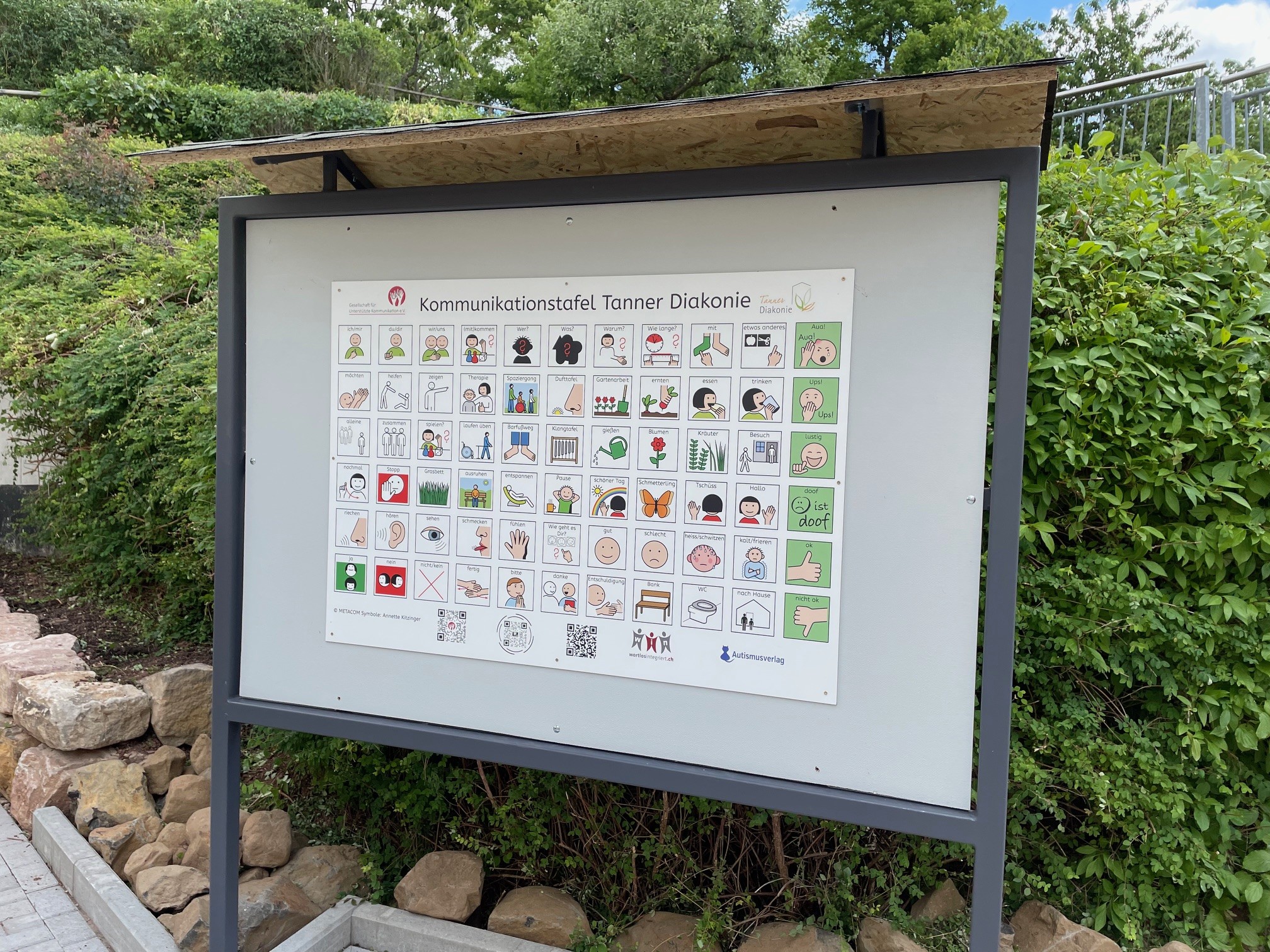 Unterstützte Kommunikation im Sinnesgarten: Spende einer ...